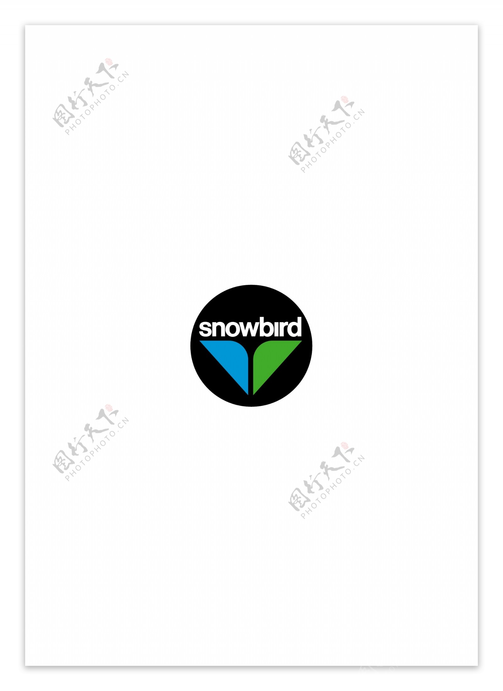 Snowbirdlogo设计欣赏Snowbird运动LOGO下载标志设计欣赏图片素材-编号04183615-图行天下