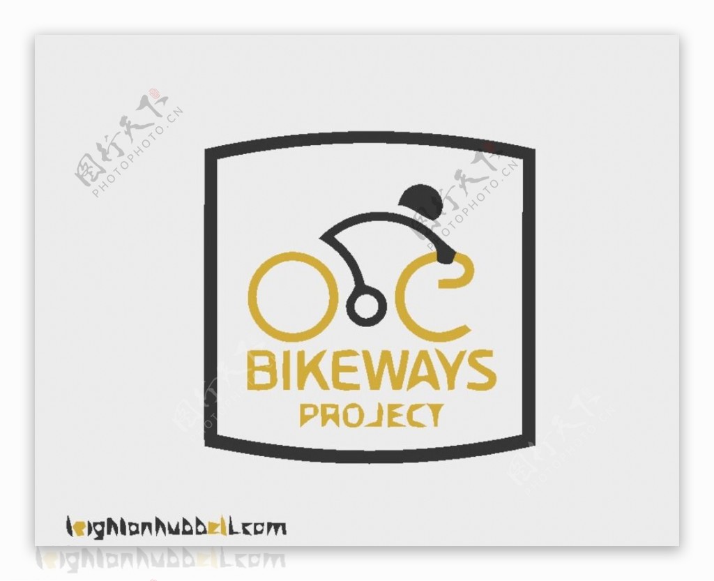 自行车logo图片素材-编号05343695-图行天下