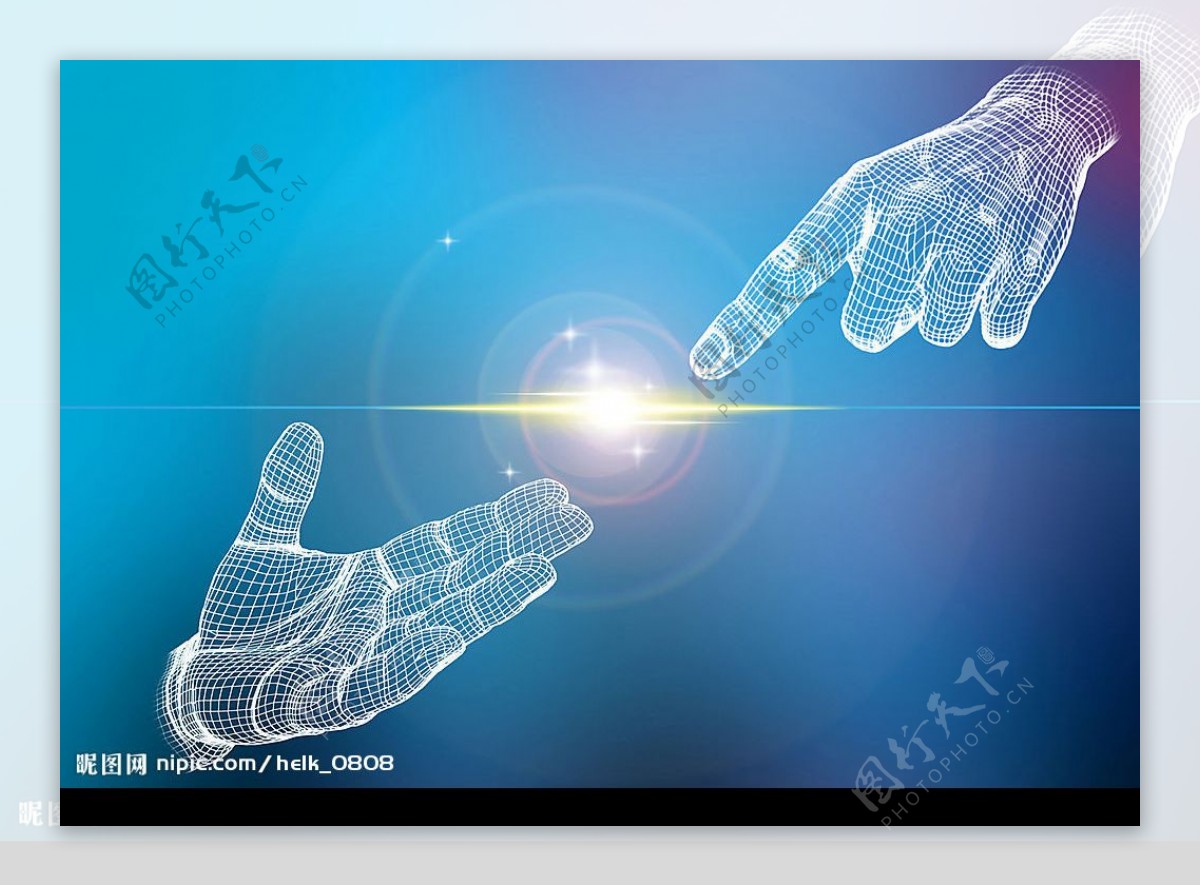 科技之手图片素材-编号08010625-图行天下