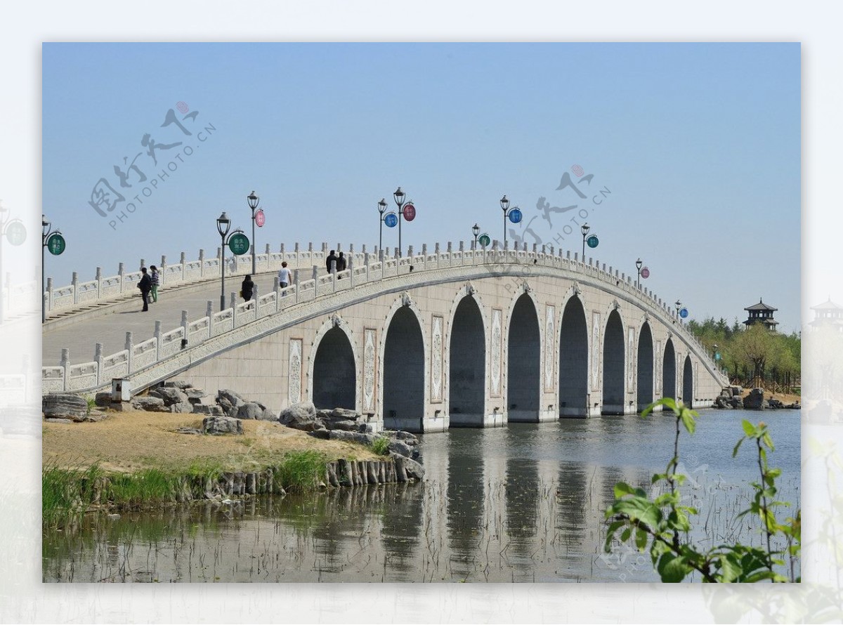 石拱桥图片素材-编号08769635-图行天下