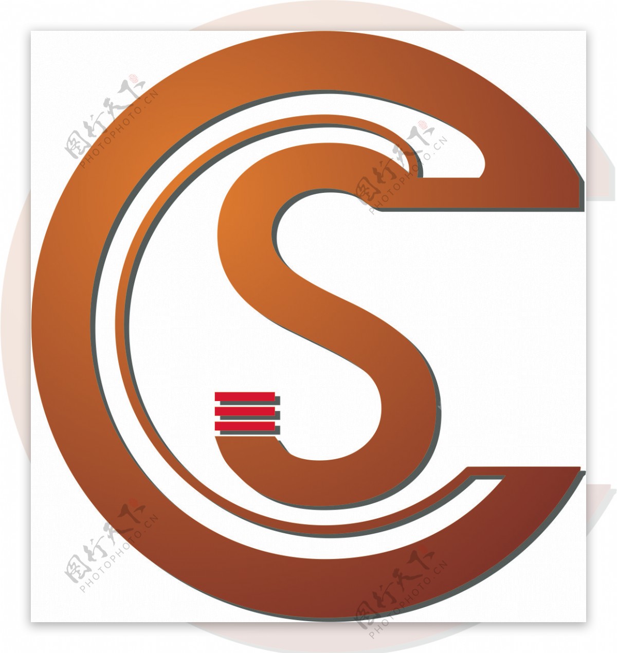 商用标志字母CSlog图片素材-编号10256405-图行天下