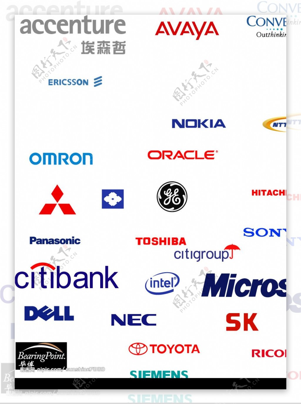 世界500强logo图片素材-编号10905545-图行天下