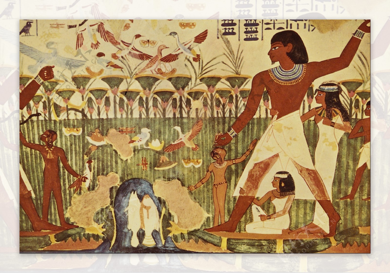 埃及壁画图片素材-编号11062595-图行天下