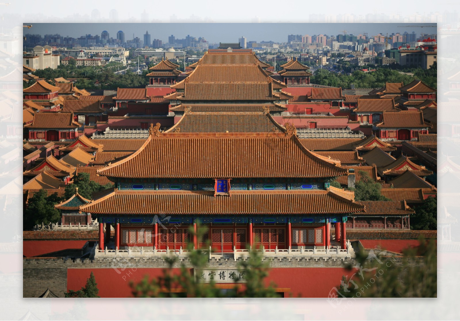 故宫全景图片素材-编号11746365-图行天下