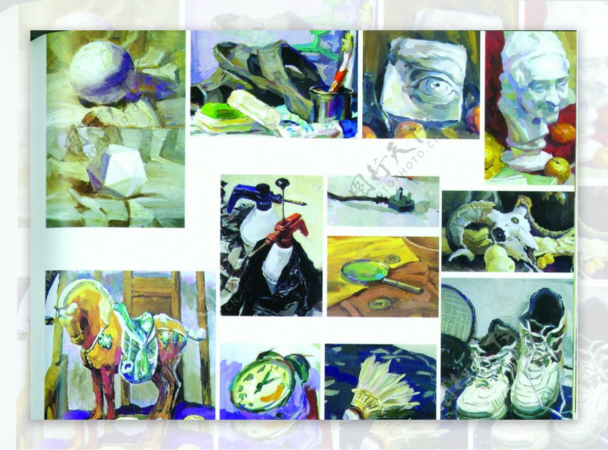 水粉静物图片素材-编号12371765-图行天下