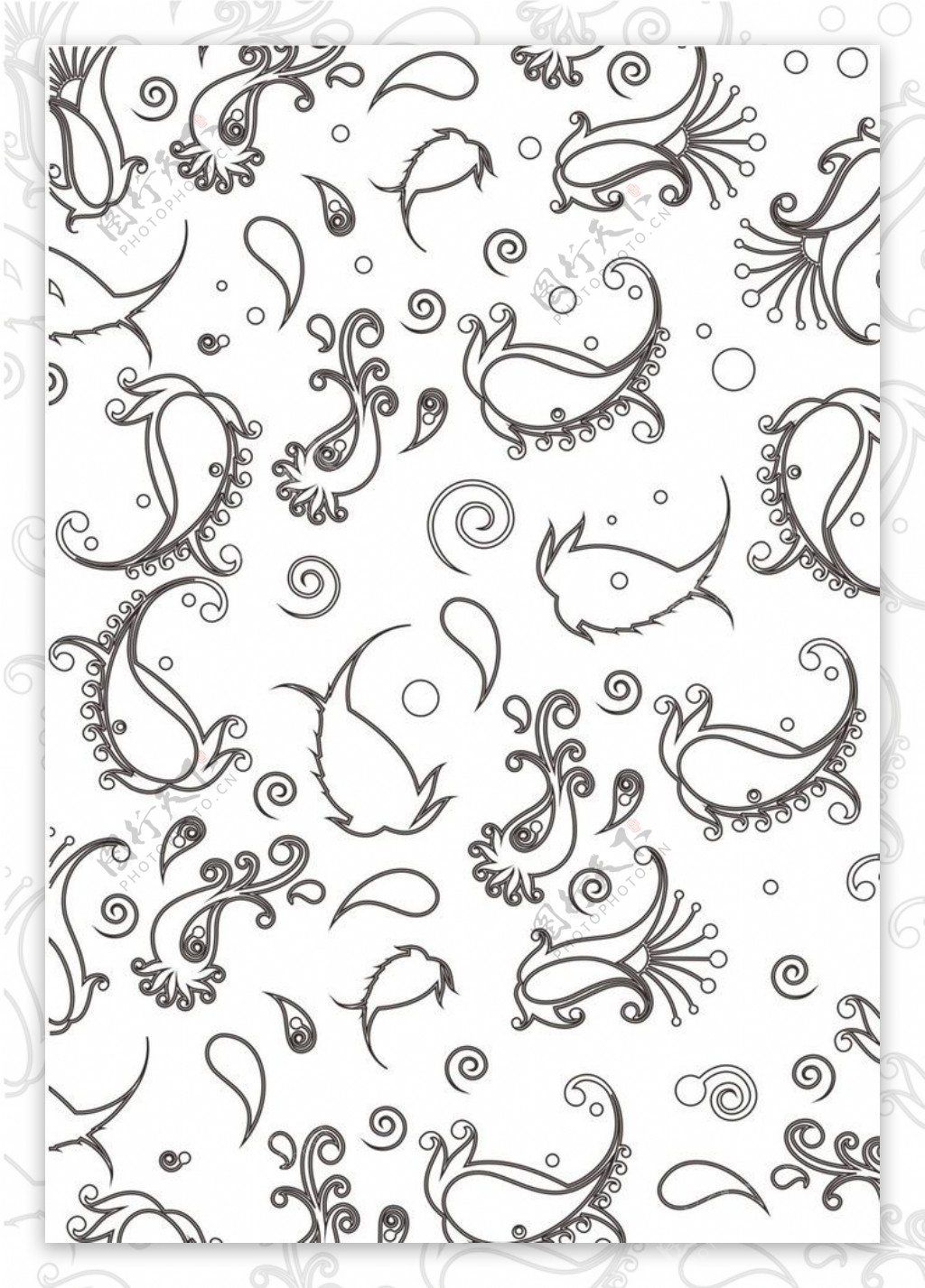 时尚潮流图案图片素材-编号12679185-图行天下