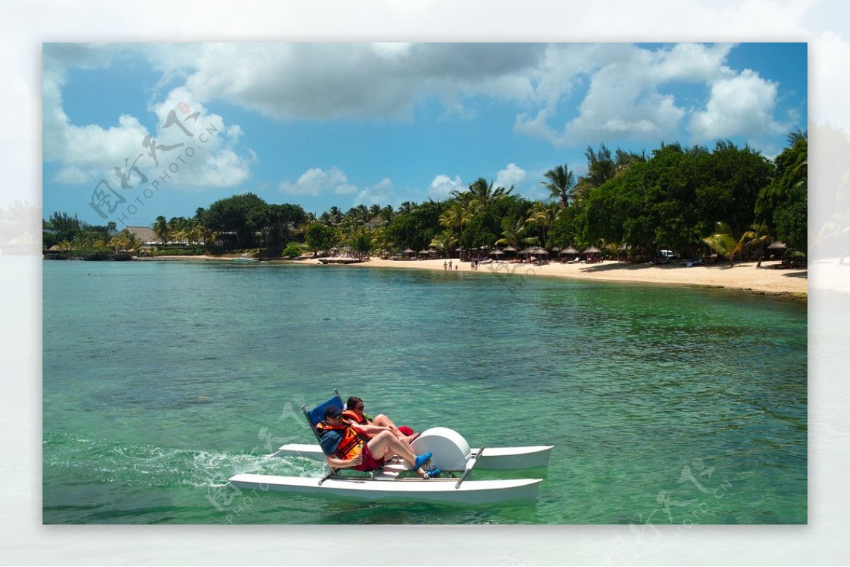 毛里求斯路易港海滨度假村图片素材-编号14727405-图行天下