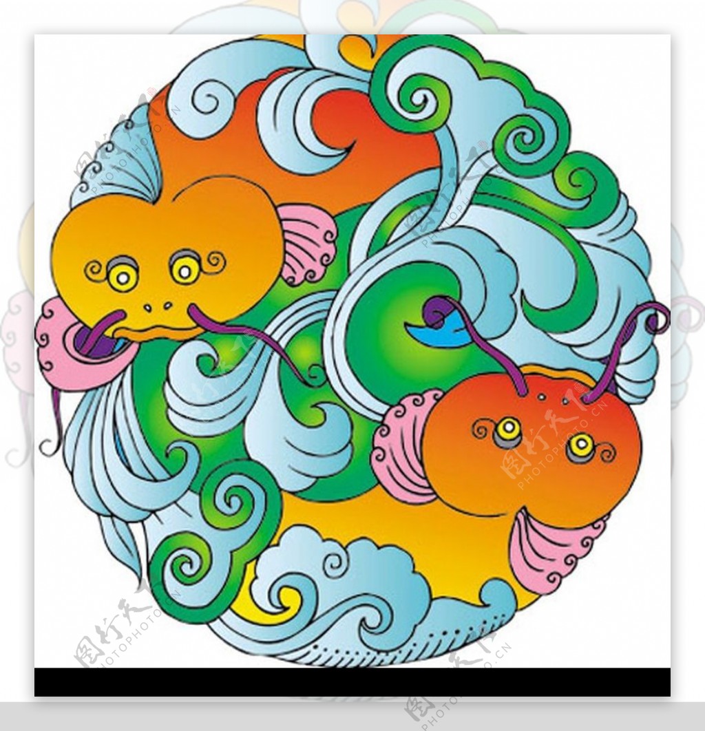 吉祥动物0024图片素材-编号19892855-图行天下