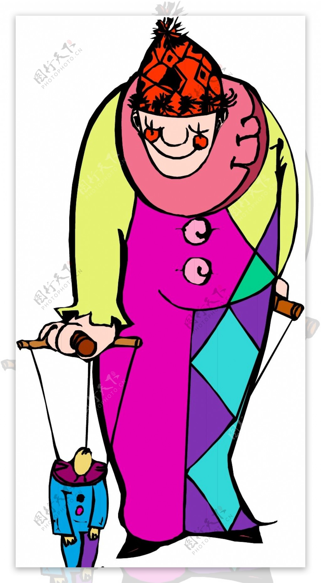 皮士小丑0236图片素材-编号20556335-图行天下