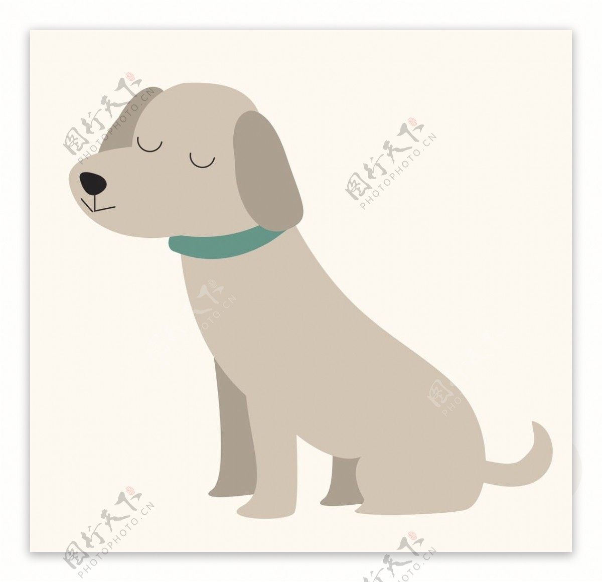 卡通狗图片素材-编号22568525-图行天下