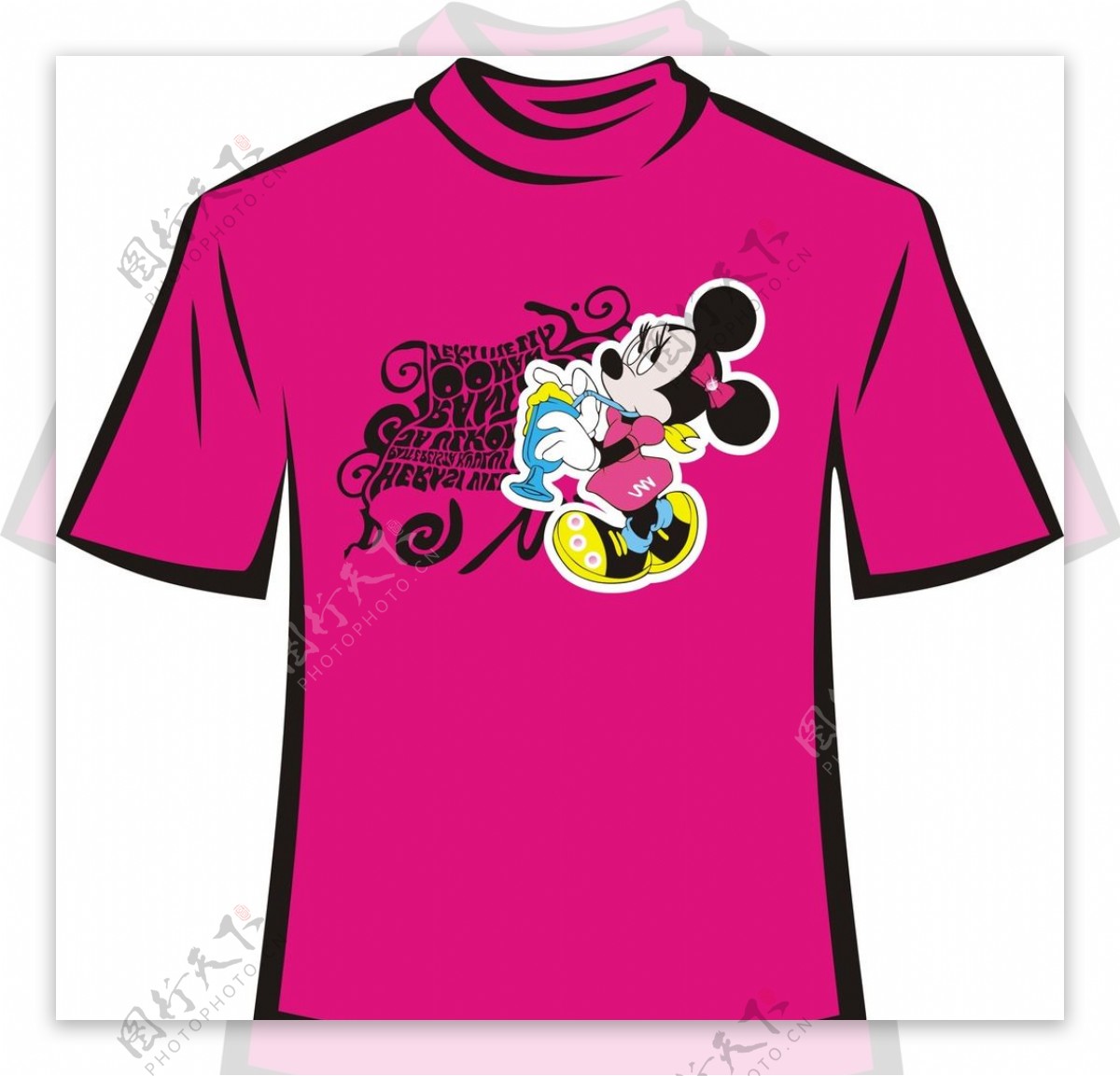 卡通T恤图片素材-编号23370505-图行天下