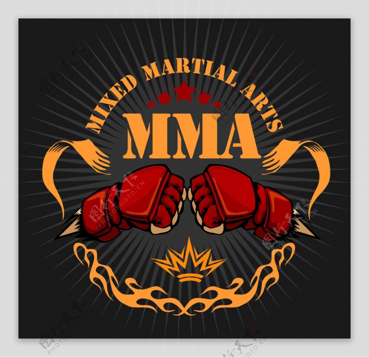 MMA标志图片素材-编号23399935-图行天下