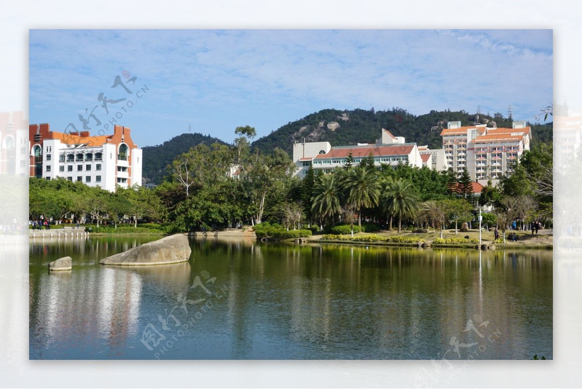 厦门大学校园风光图片素材-编号23950715-图行天下