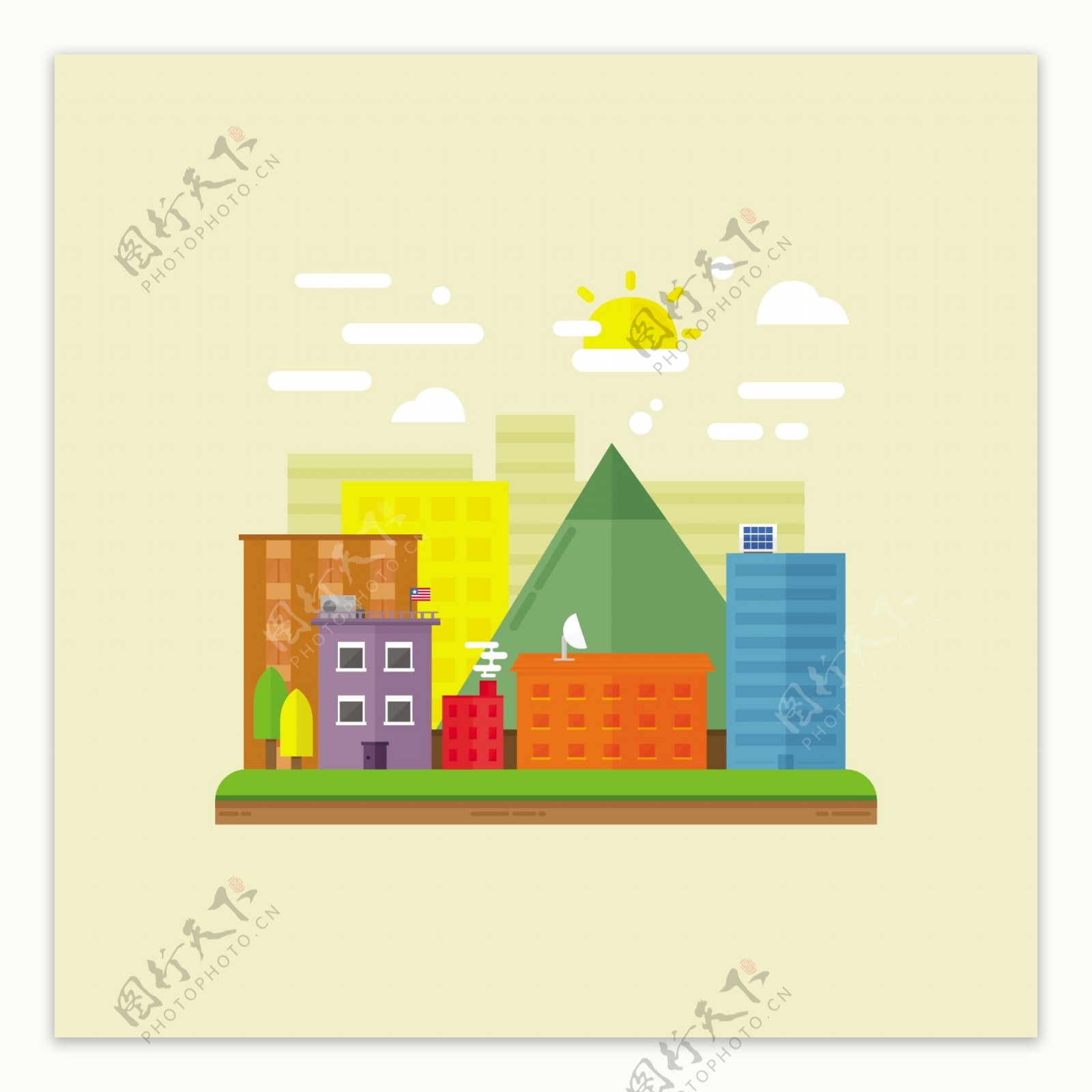 房子矢量图片素材-编号26472945-图行天下