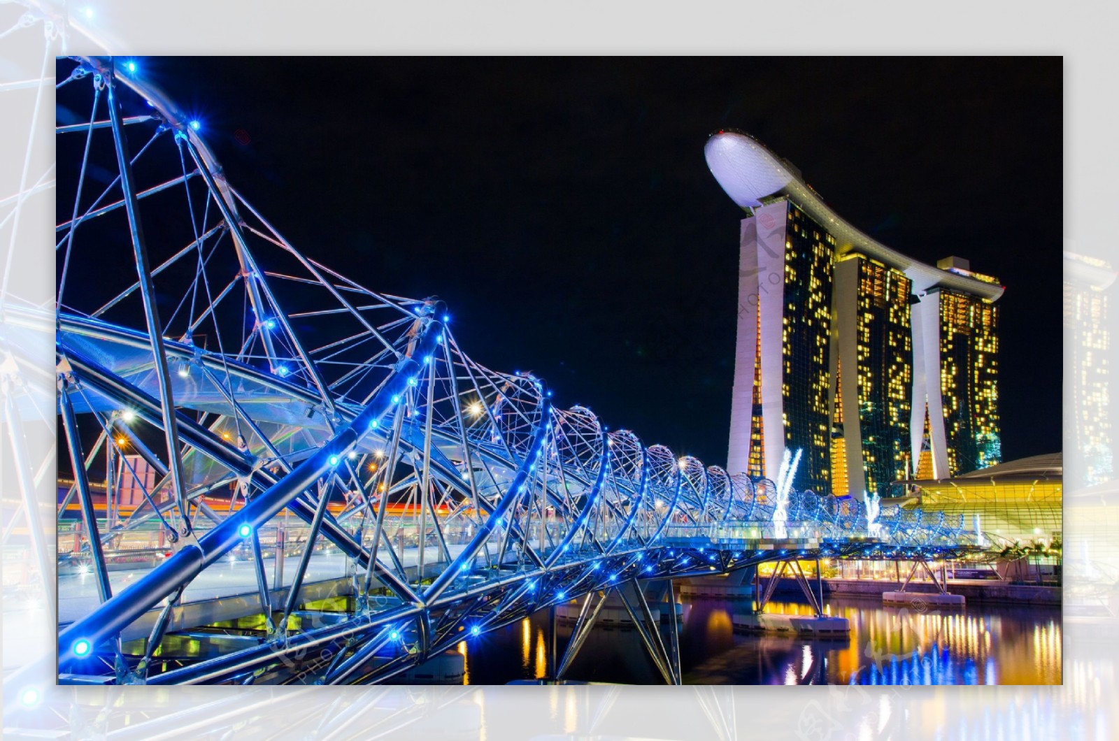 新加坡城市夜景图片素材-编号28224925-图行天下