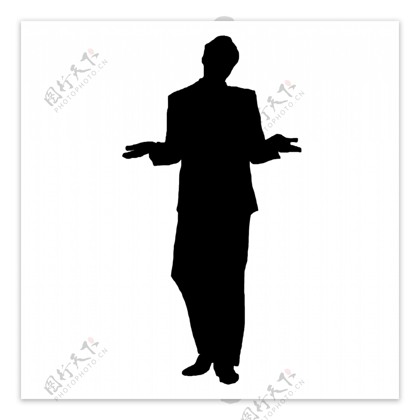 人物剪影图片素材-编号32285895-图行天下