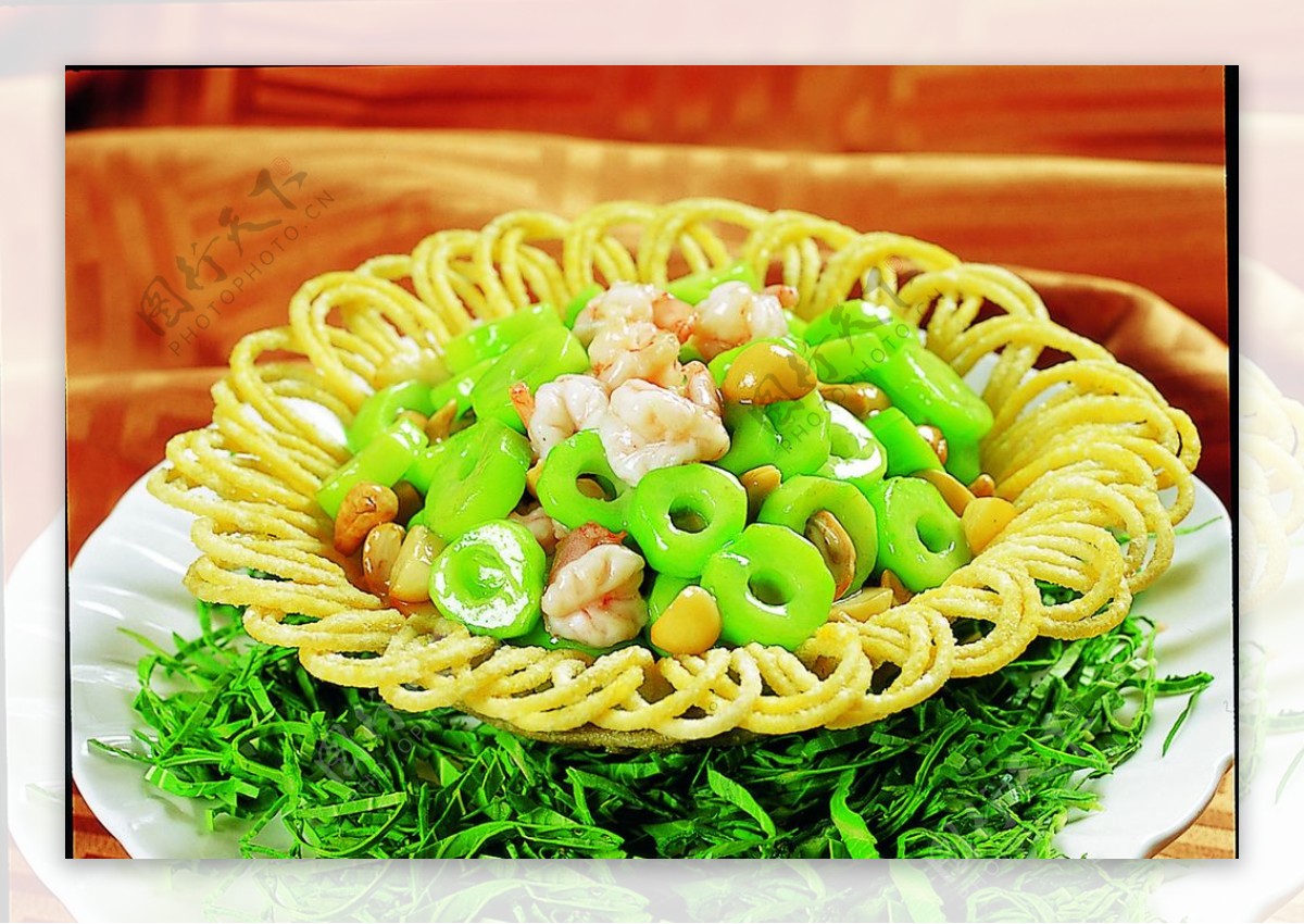 巢美果炒虾球图片素材-编号35174905-图行天下