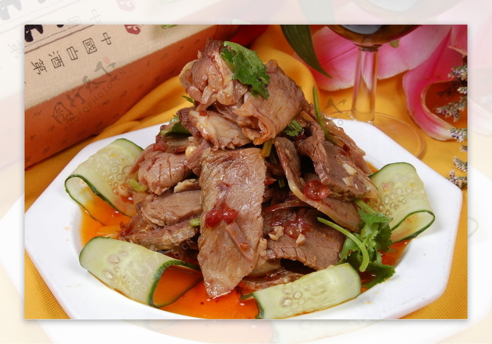 凉拌牛肉图片素材-编号35177535-图行天下